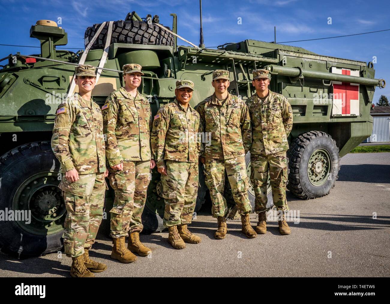 The 212th Combat Support Hospital (CSH) EFMB awardees pose with their ...