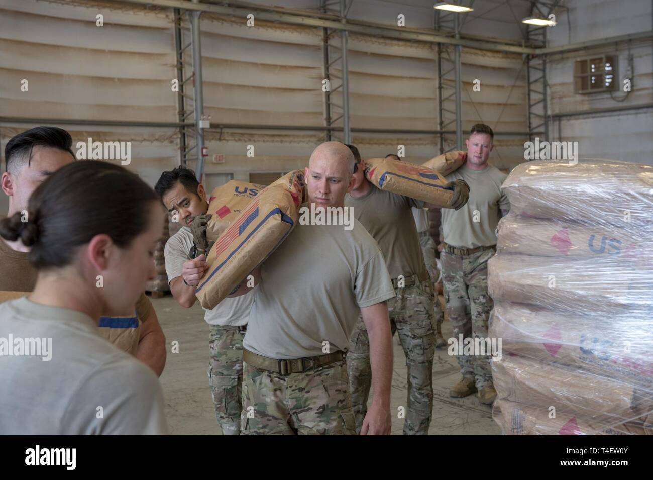 CAMP LEMONNIER, Djibouti - Airmen from the 435th Contingency Response ...