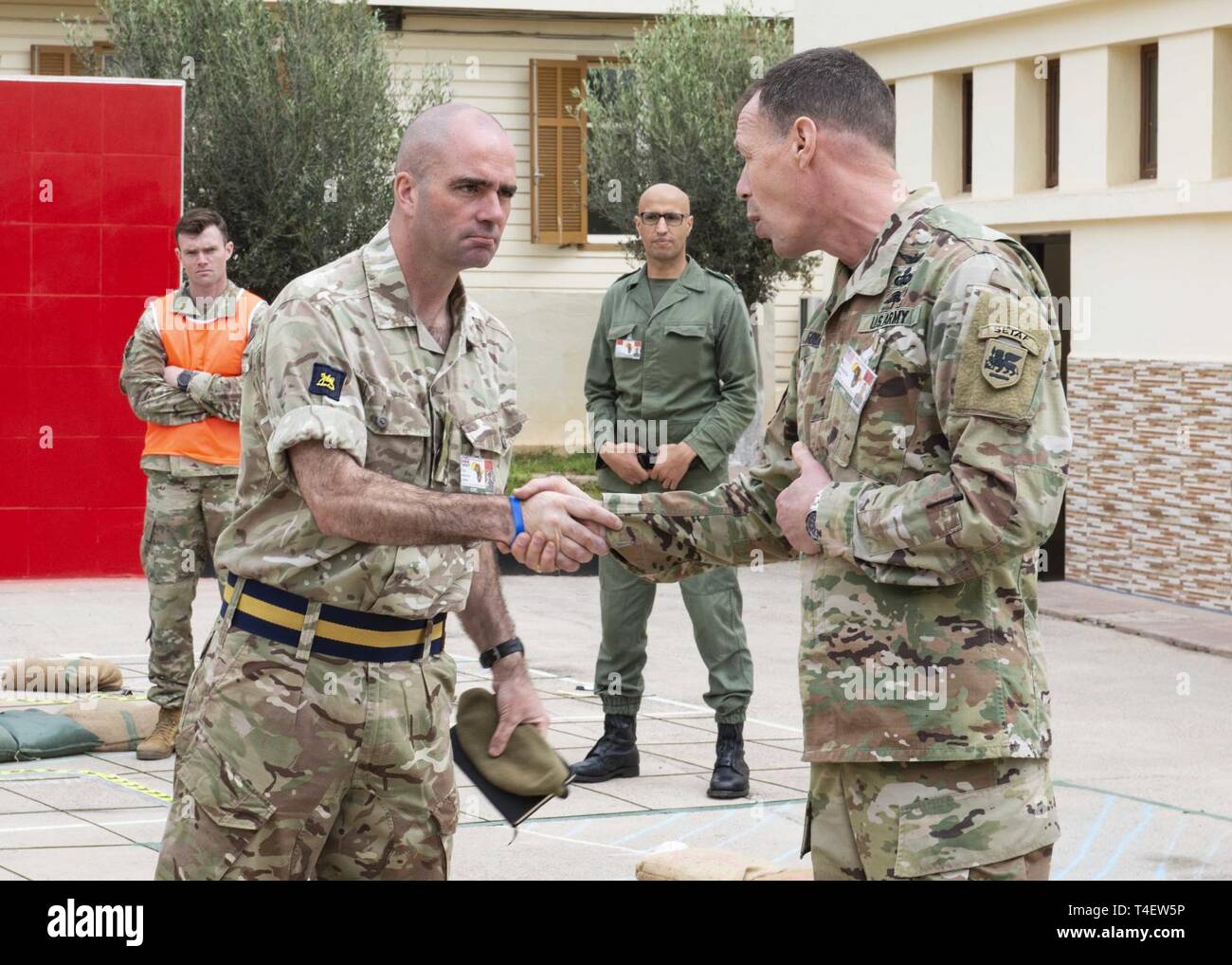 U.S. Army Brig. Gen. Eric Folkestad, the U.S. Army Africa deputy ...