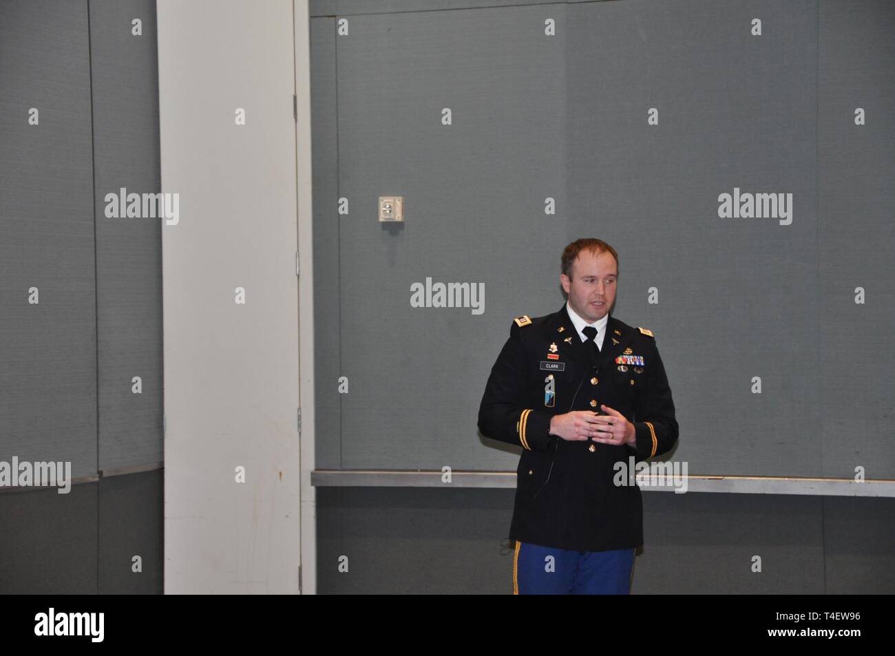 U.S. Army Capt. Graham Clark, from the Uniformed Services University of ...
