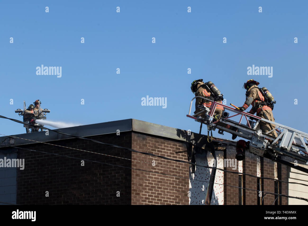 Canada firefighter helmet hi-res stock photography and images - Alamy