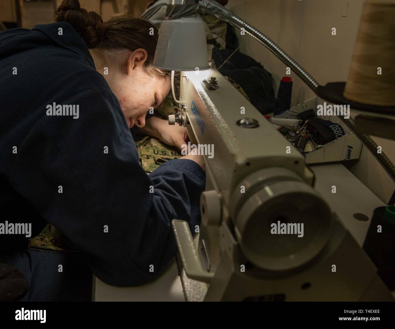 U.S. Navy Ship’s Serviceman Seaman Elizabeth Peters, from, Newberg ...