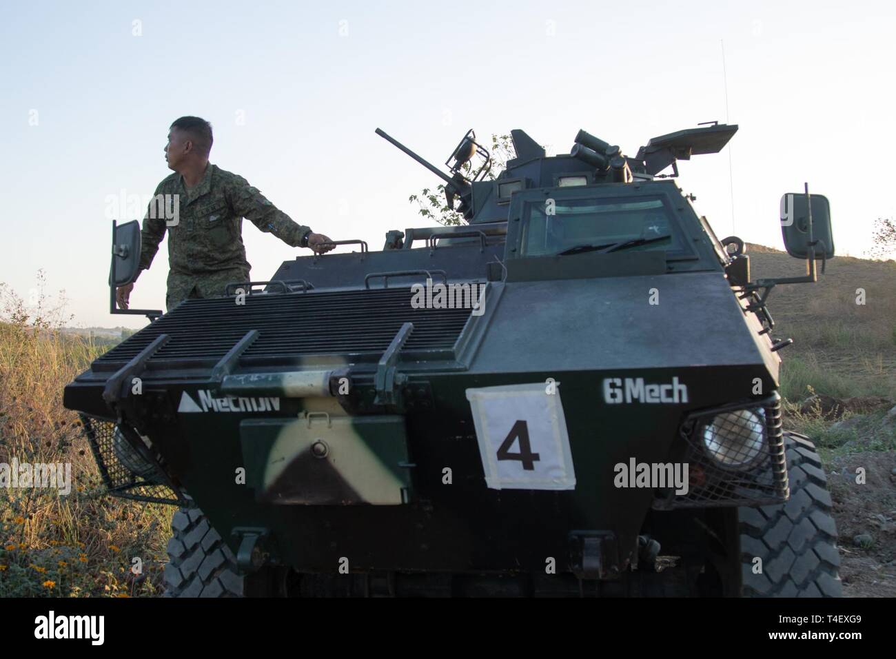 Philippine Army Tanks Infantry
