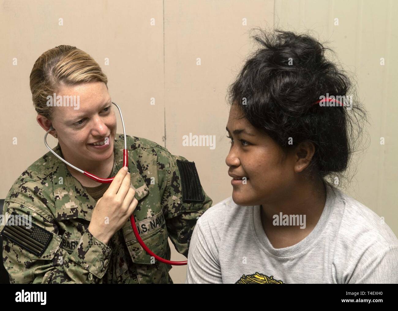 POLOWAT, Federated States of Micronesia (April 6, 2019) U.S. Navy Lt ...