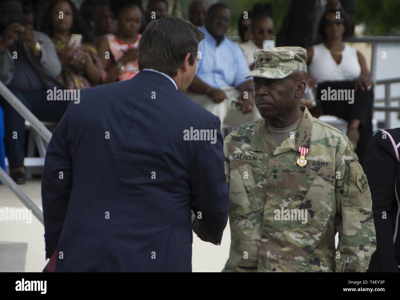 Gov. Ron DeSantis, commander in chief of the Florida National Guard ...