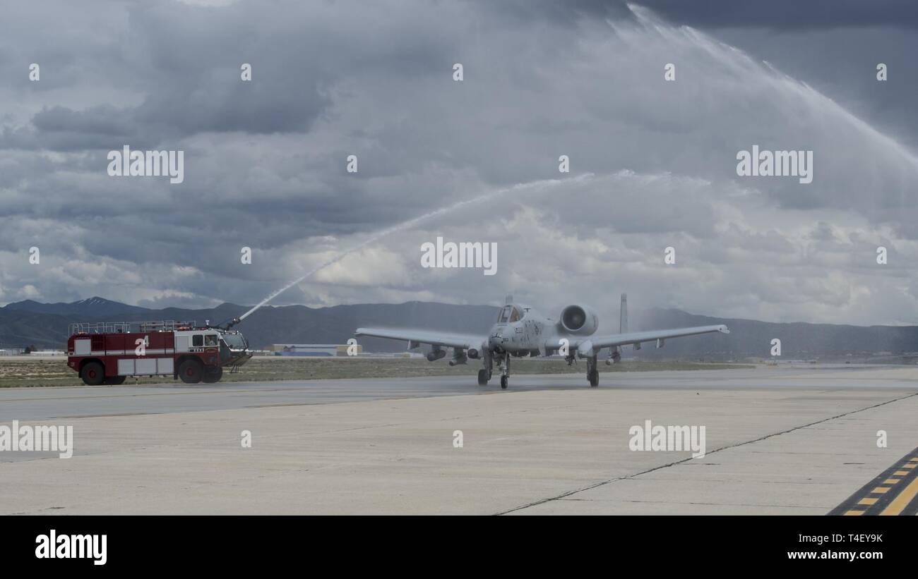 Col. Tim Donnellan, commander of the 124th Fighter Wing, taxis in an A ...