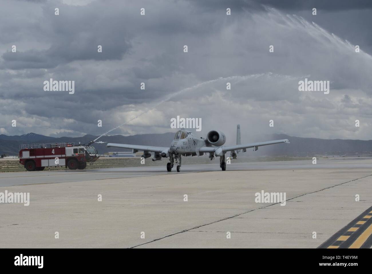 Col. Tim Donnellan, commander of the 124th Fighter Wing, taxis in an A ...