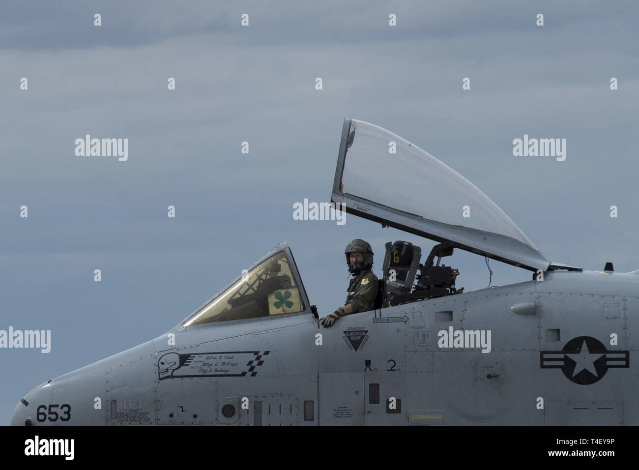 Col. Tim Donnellan, commander of the 124th Fighter Wing, taxis in an A ...