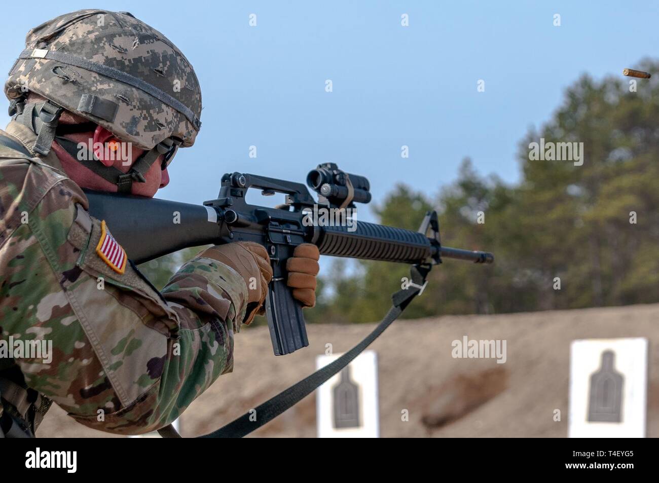 U.S. Army Reserve Lt. Col. Michael Child, commander of 1st Battalion ...