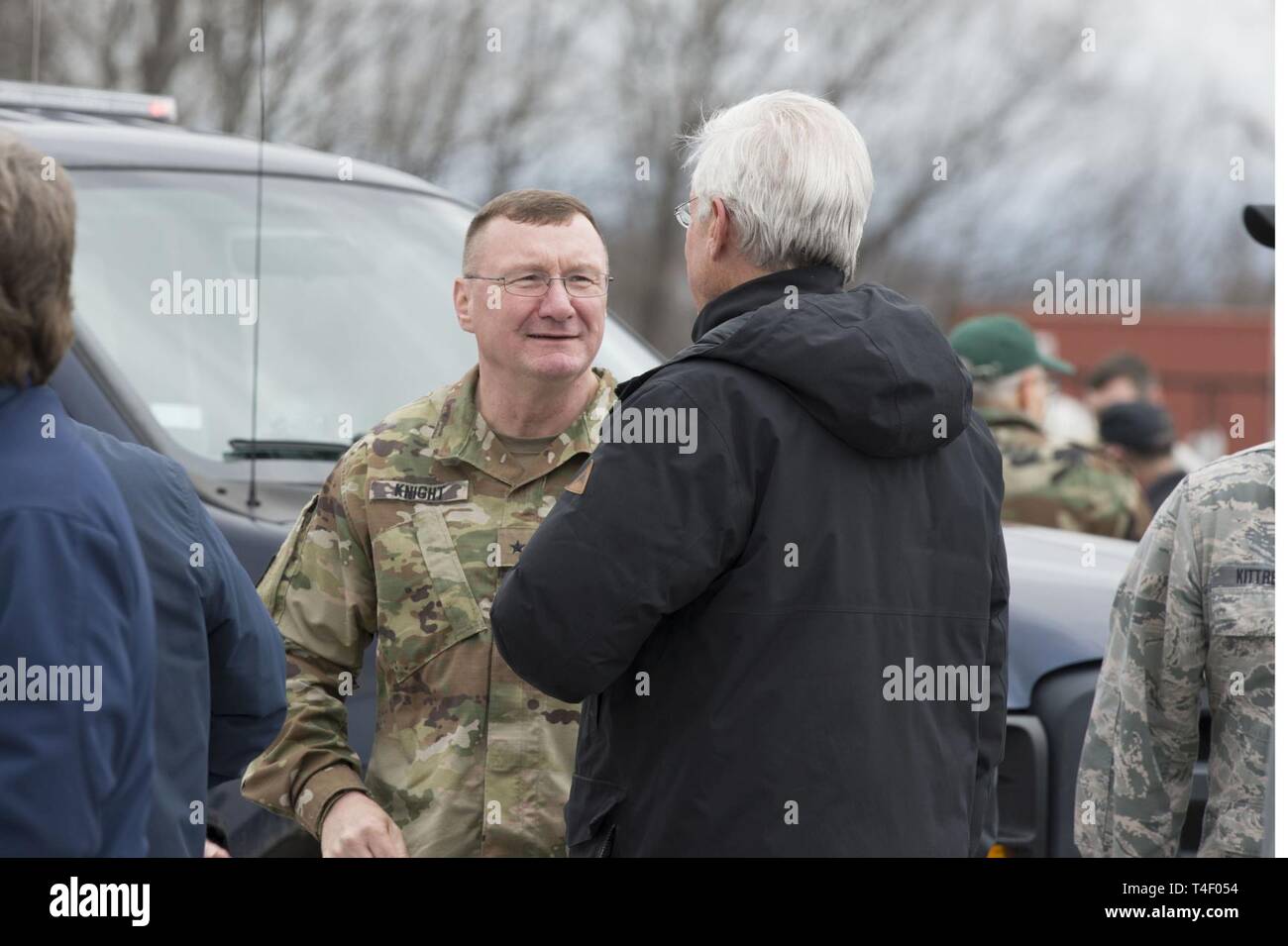 U.S. Army Brig. Gen. Gregory Knight, adjutant general of the Vermont ...