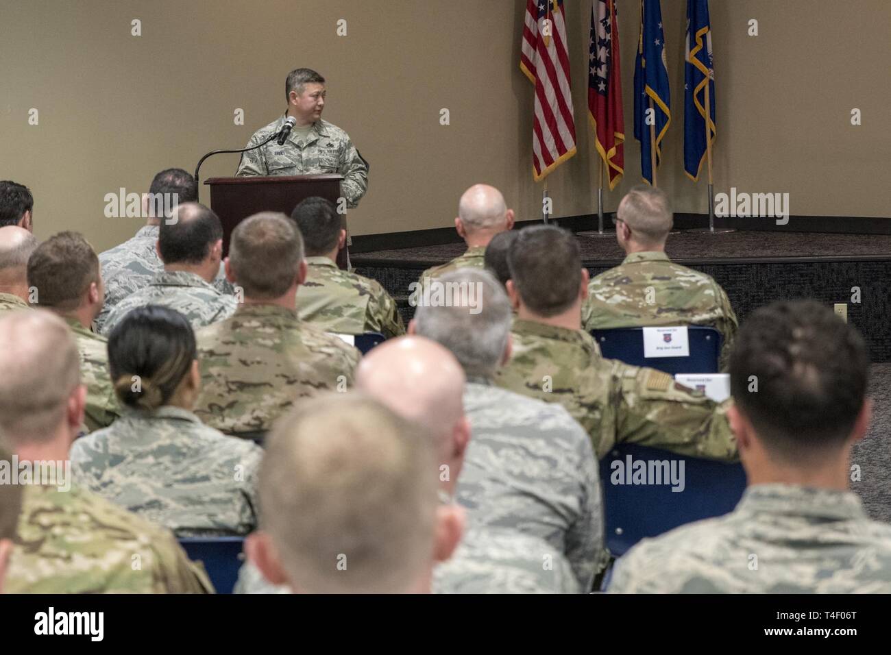 Chief Master Sgt. Brian Anible, 188th wing staff first sergeant ...