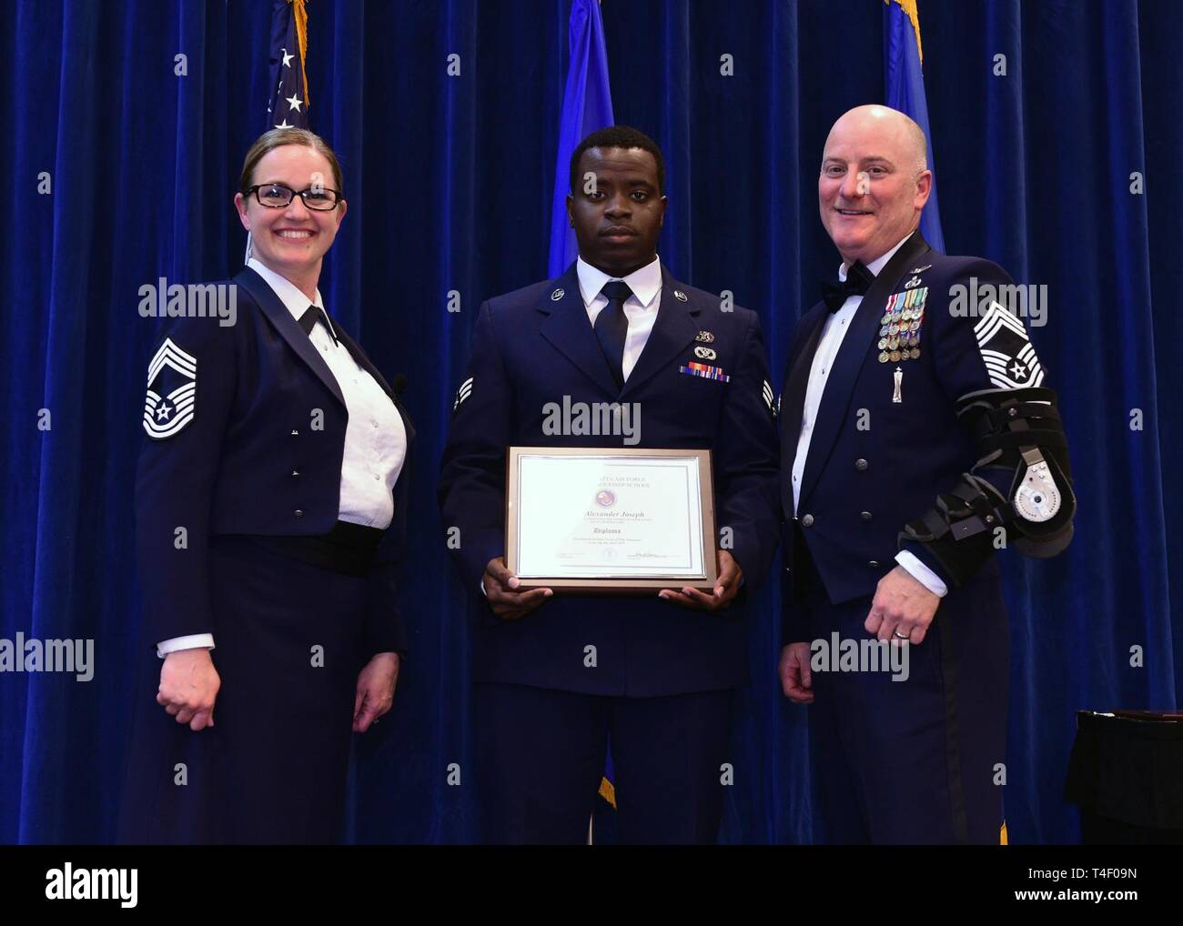 U.S. Air Force Senior Airman Joseph Alexander from the 285th Combat ...
