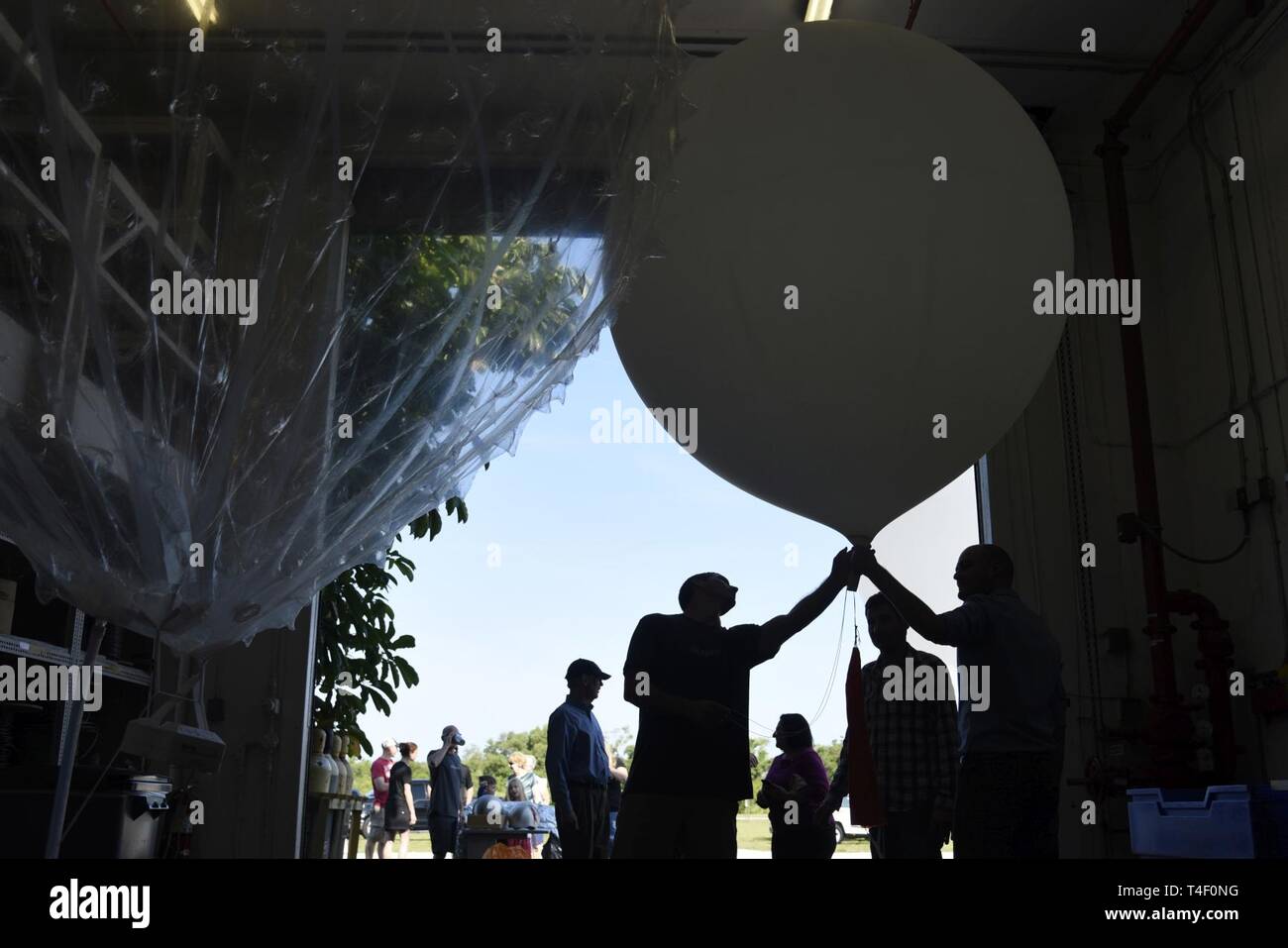 45th Weather Squadron Airmen give families a weather balloon ...