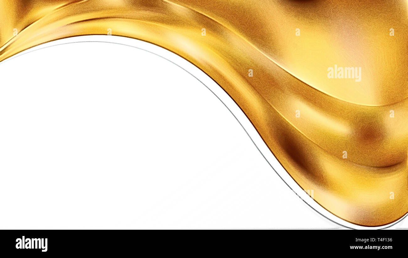 Shiny Gold Metal Texture Stock Photo - Alamy