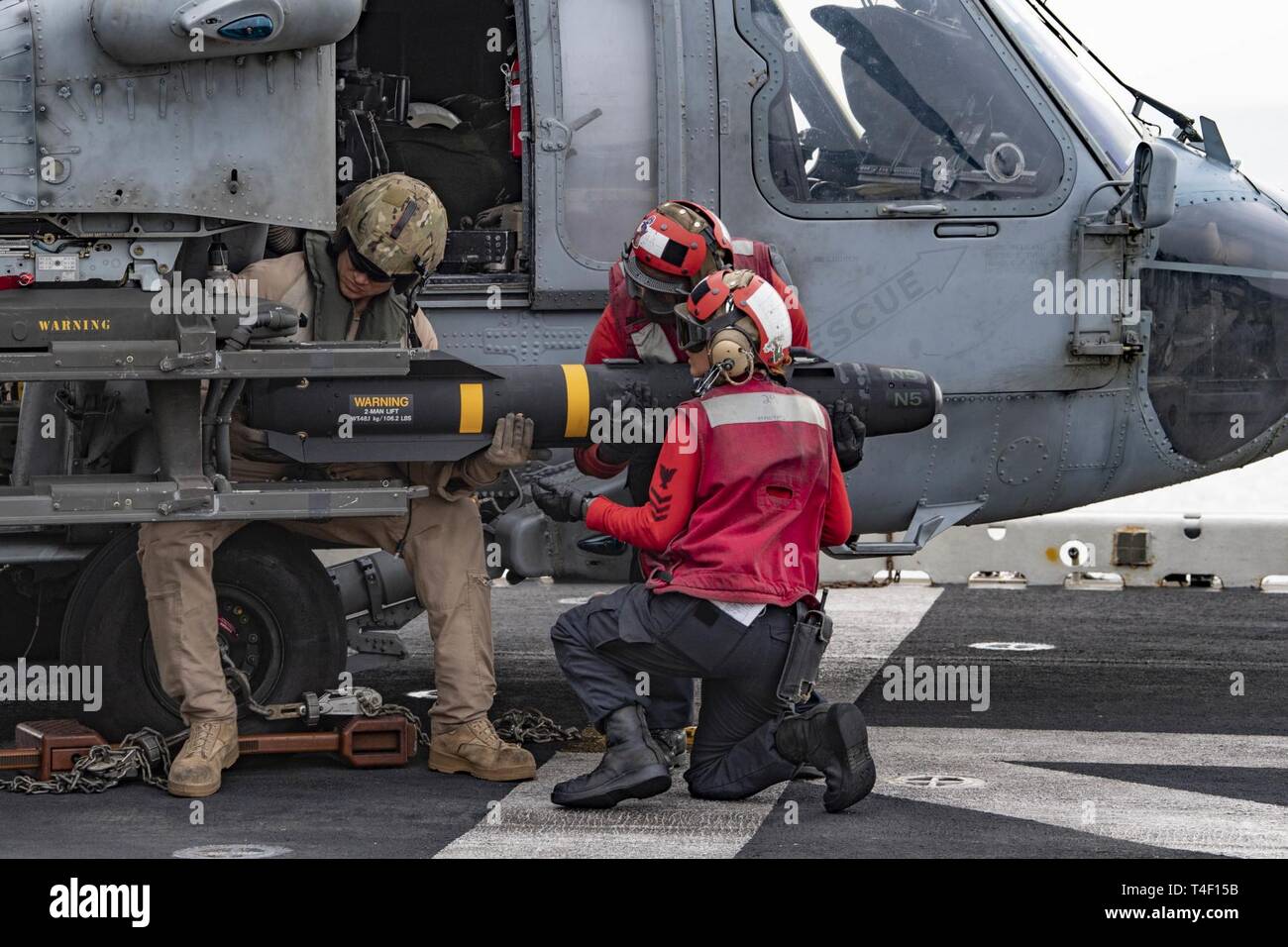STRAIT OF HORMUZ (April 3, 2019) - Chief Naval Air Crewman (Helicopter ...