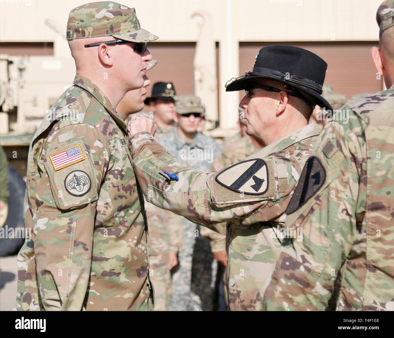 Col. Kevin Capra, commander of 3rd Armored Brigade Combat Team, 1st ...