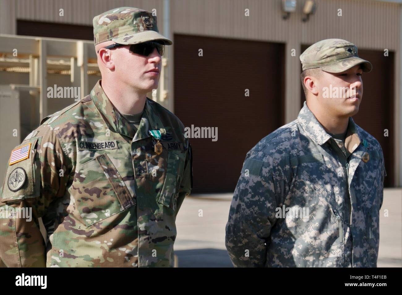 Sgt. Joseph Clinkenbeard and Spc. Nicholas Vanosdel, were awarded the ...