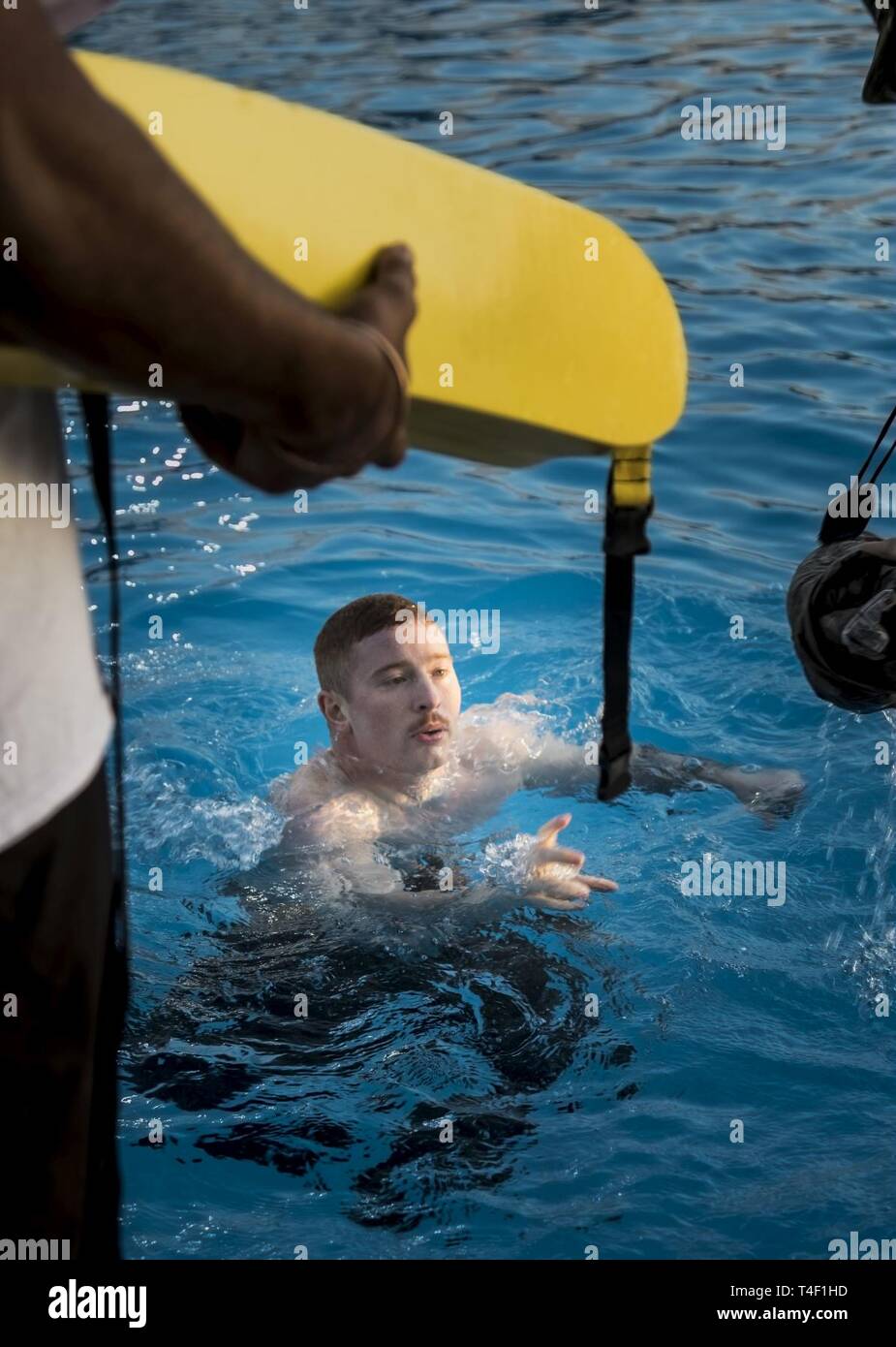 CAMP ARIFJAN, Kuwait – Army Spc. David Hoffman, Area Support Group ...