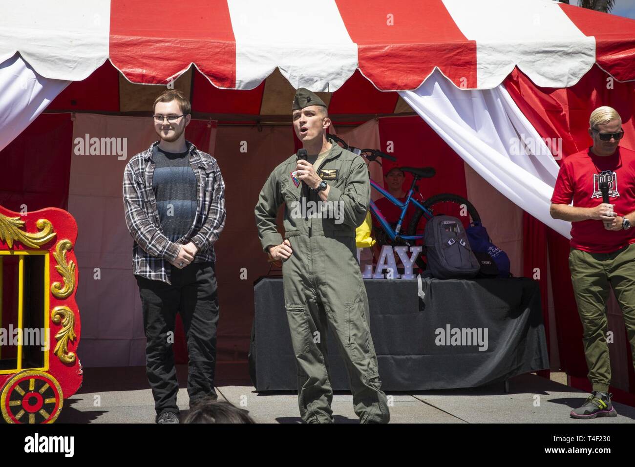 Col. Charles Dockery, commanding officer of Marine Corps Air Station ...