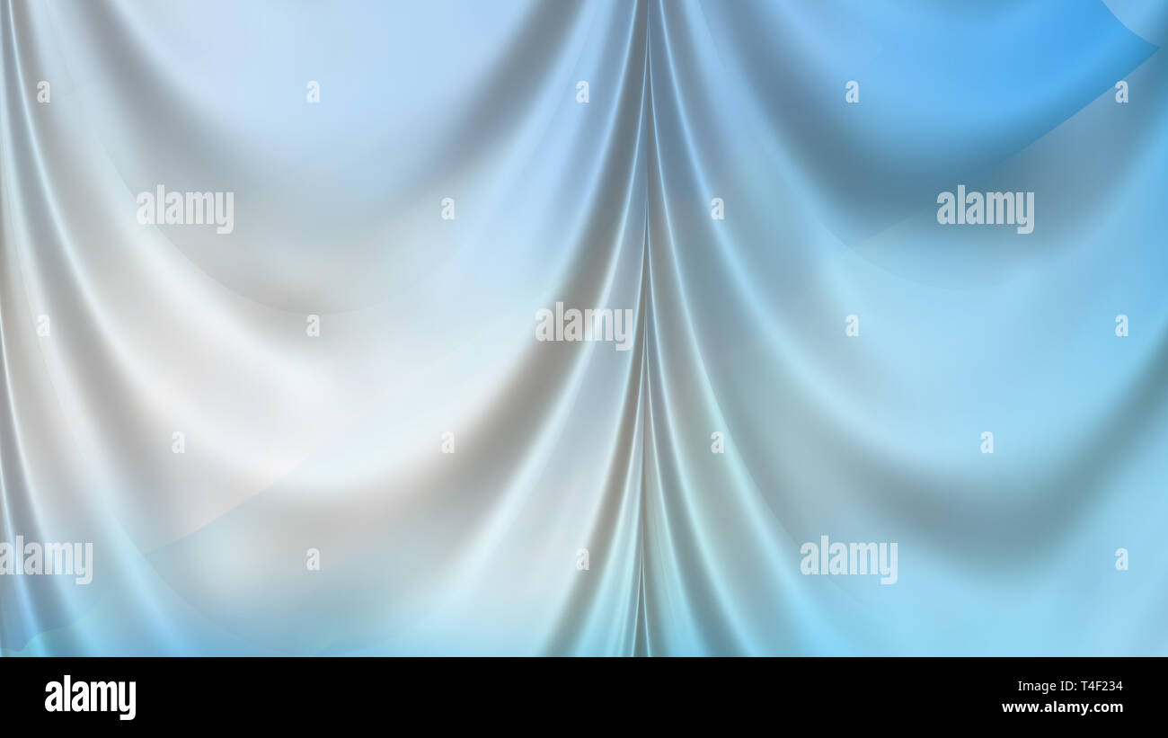 Abstract Blue and White Drapes Background Stock Photo - Alamy