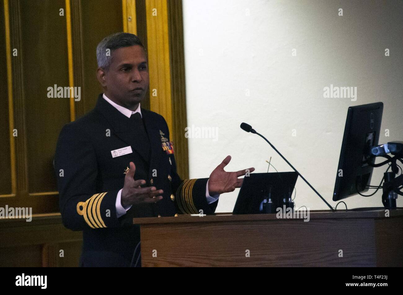 NEW HAVEN, Conn. (April 5, 2019) – Sri Lankan Capt. Rohan Joseph ...