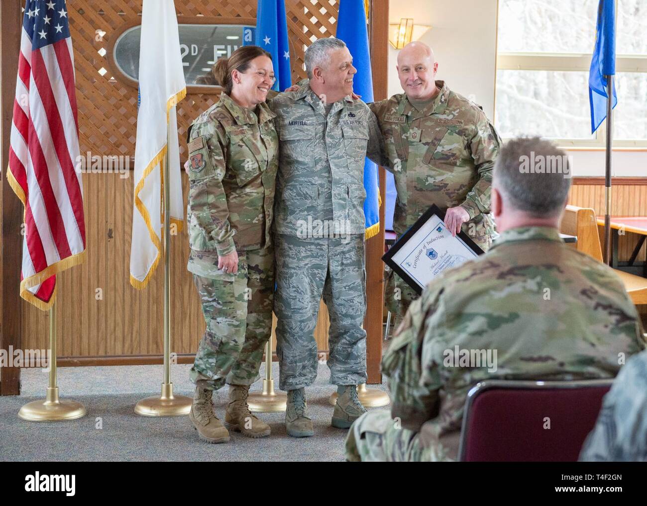 Senior Master Sgt. Michael Mortell, 102nd Services Flight chief ...