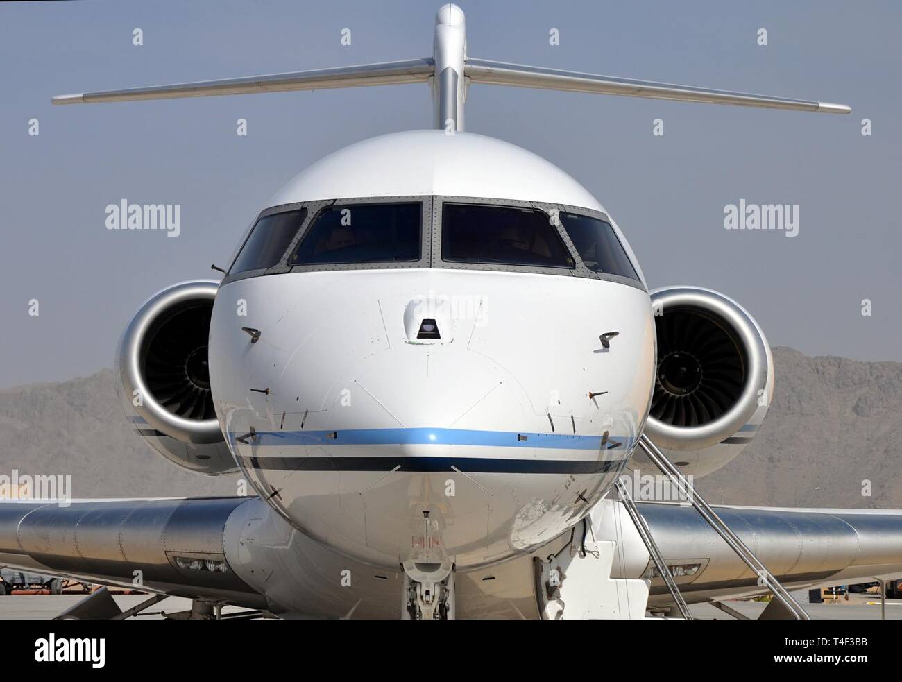 A 430th Expeditionary Electronic Combat Squadron E-11A aircraft ...