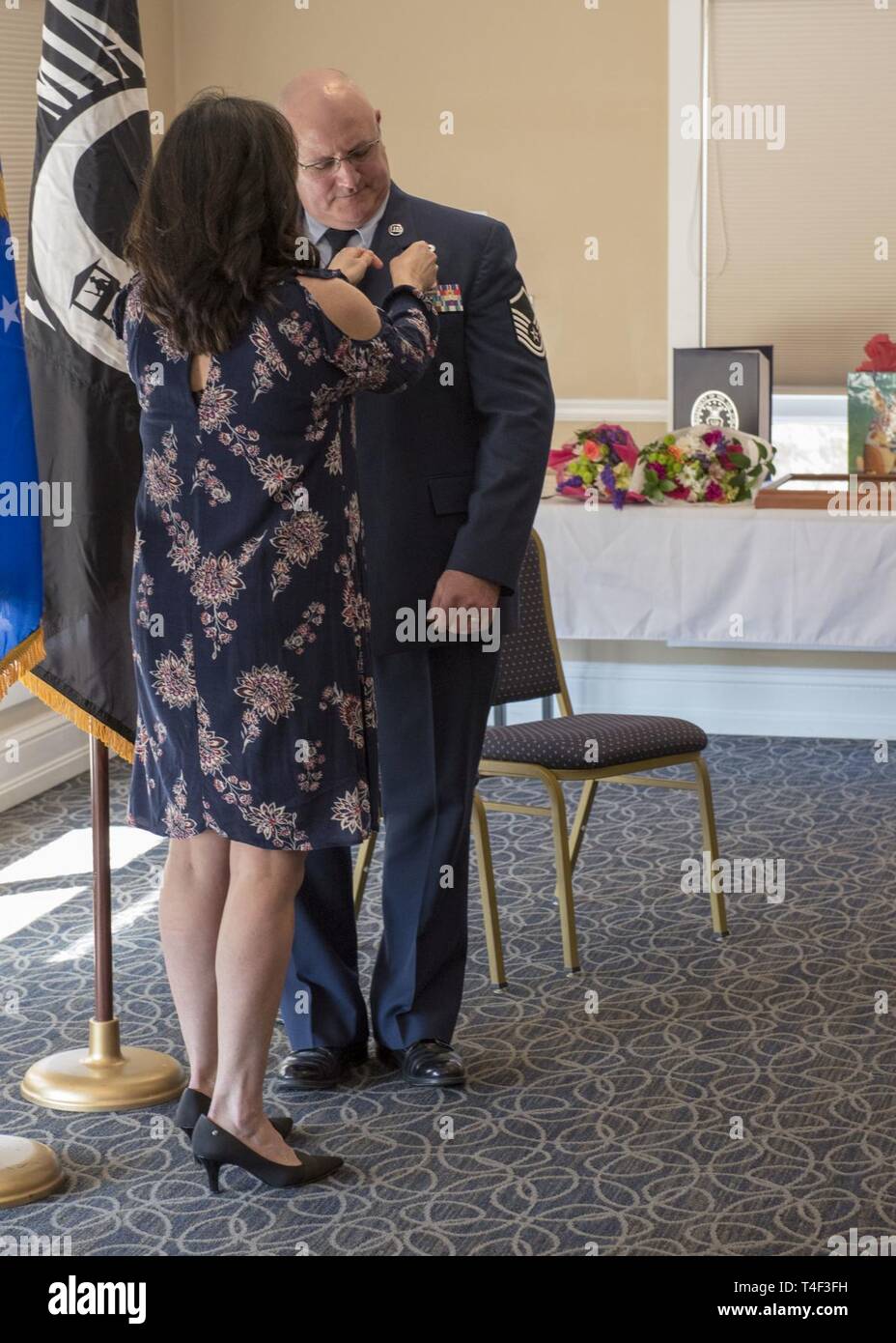 Master Sgt. Thomas P. Dufault retired from the 102nd Intelligence Wing ...