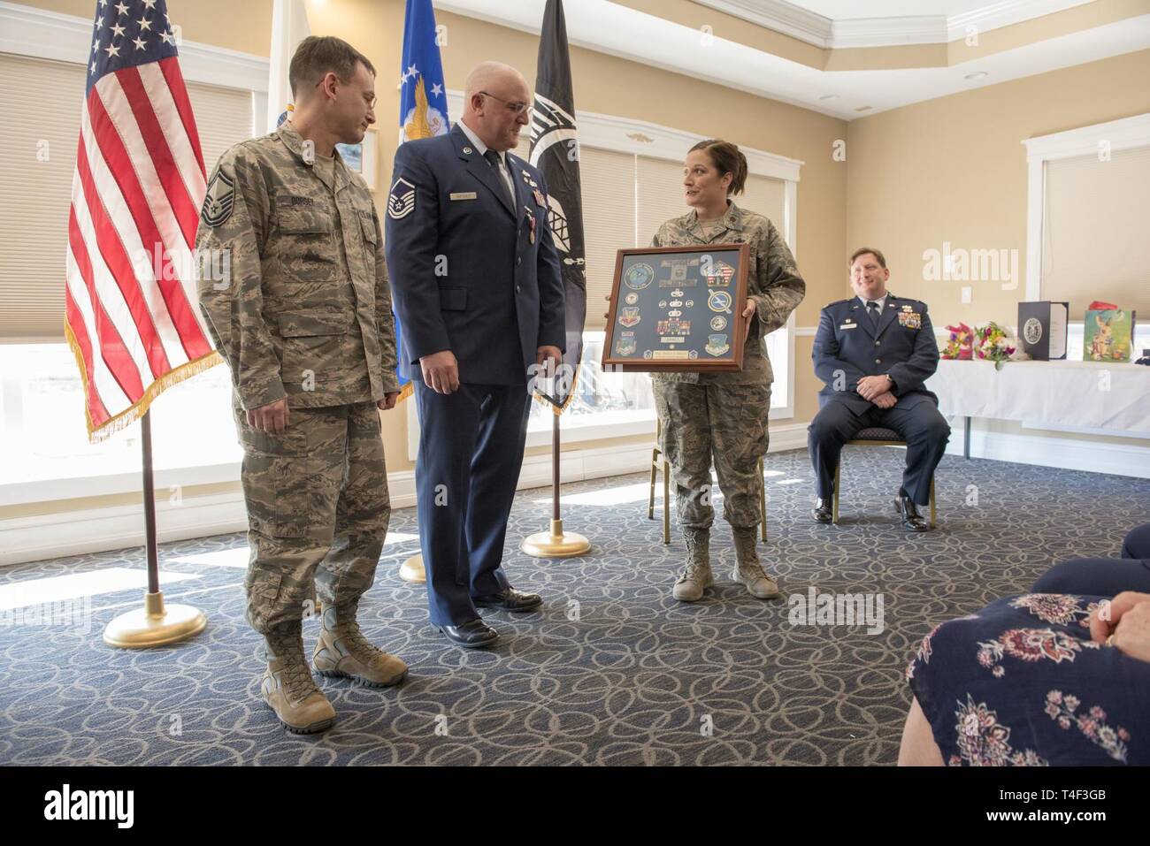 Master Sgt. Thomas P. Dufault retired from the 102nd Intelligence Wing ...