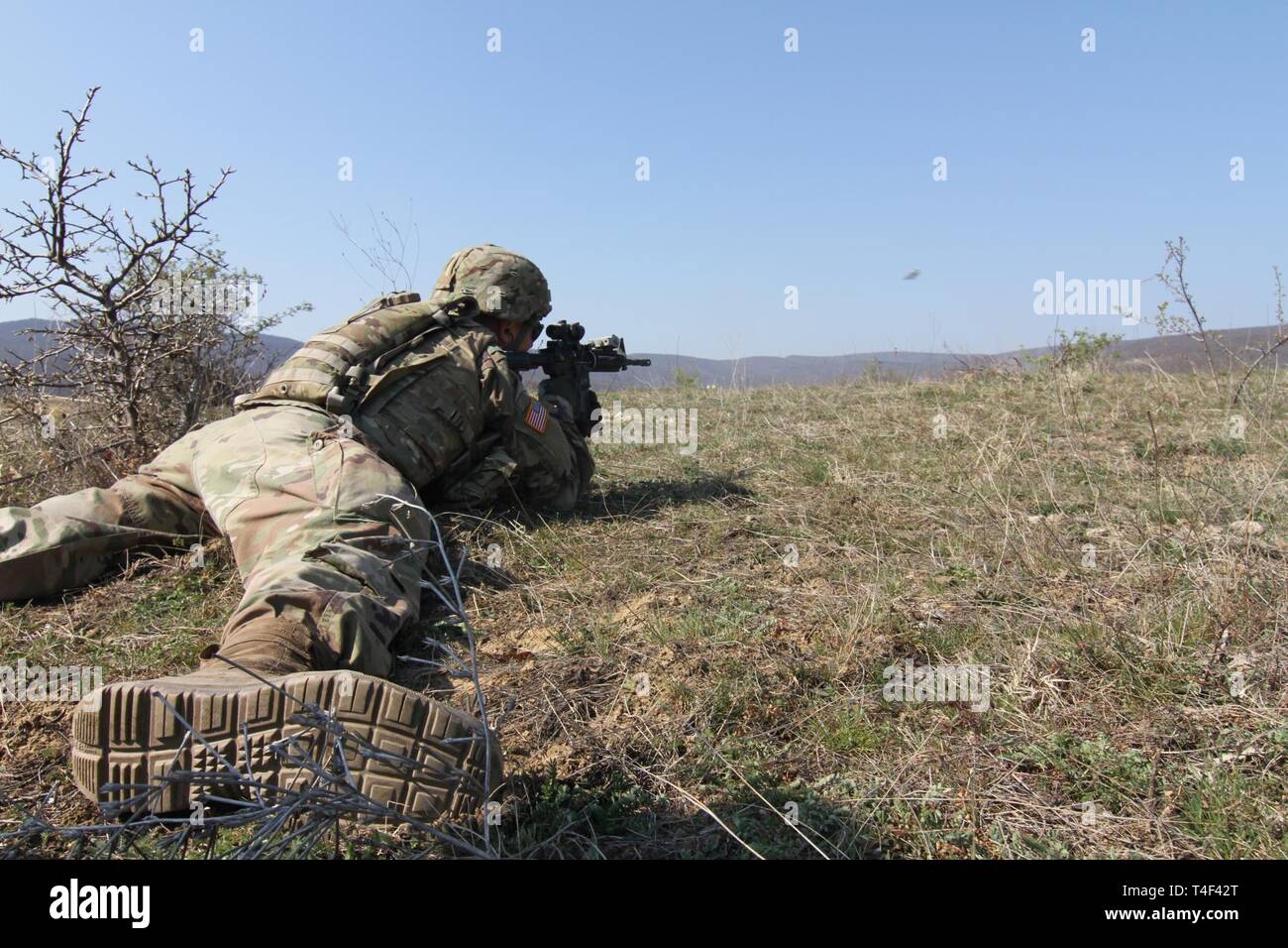 A U.S. Army Soldier assigned to Alpha Company, 1st Battalion, 16th ...