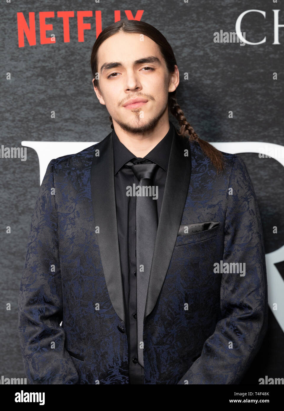 New York, NY - April 15, 2019: Actor Griffin Powell-Arcand attends ...