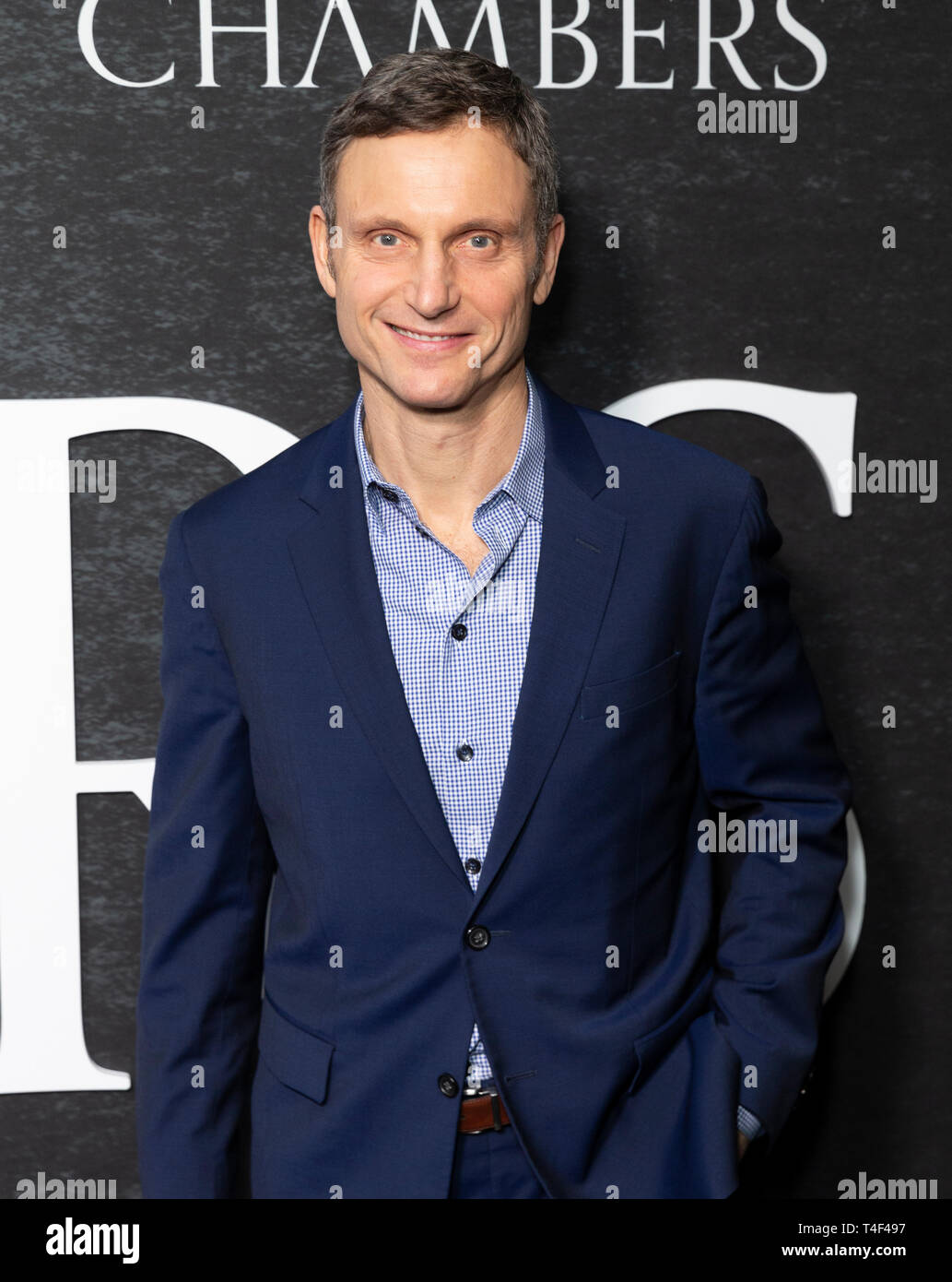 New York, NY - April 15, 2019: Actor Tony Goldwyn attends Netflix's ...