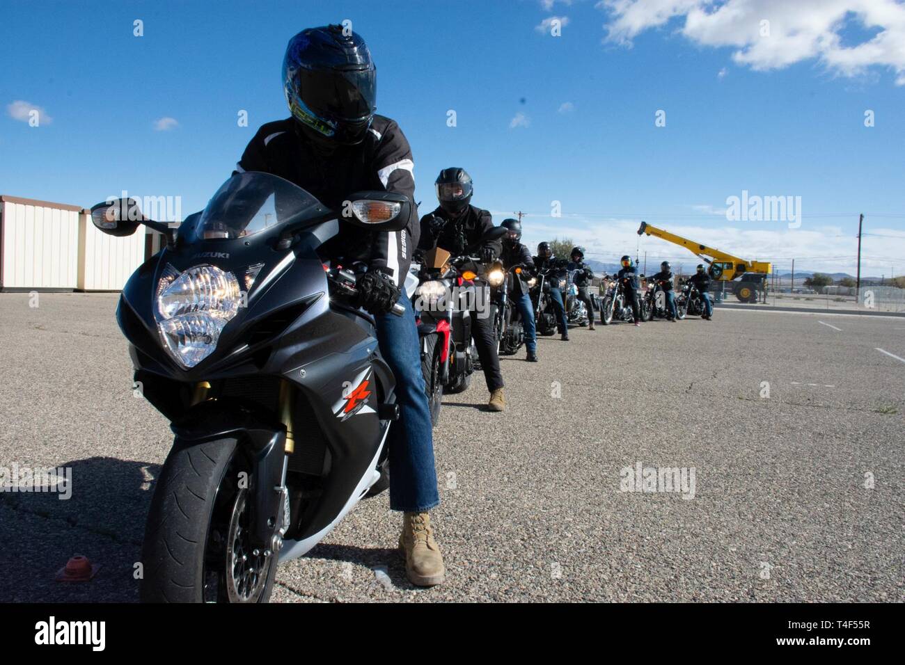 11th Armored Cavalry Regiment Troopers line up before taking off on ...
