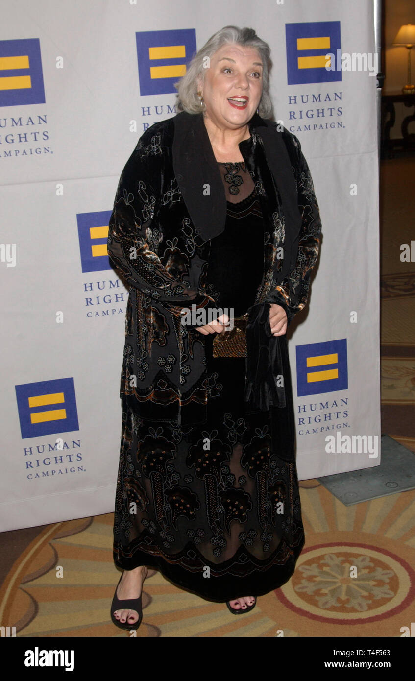LOS ANGELES, CA. March 06, 2004: Actress TYNE DALY at the Human Rights ...