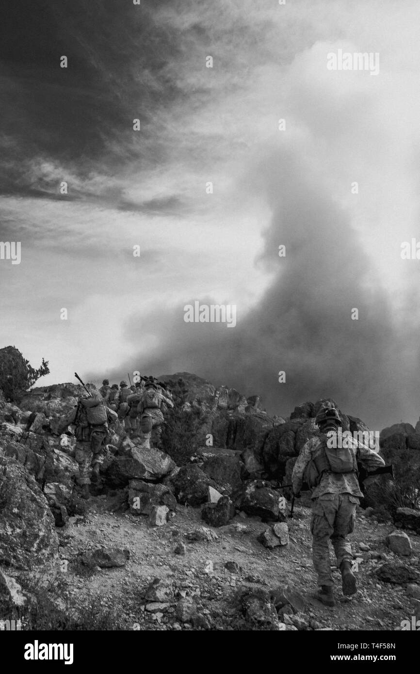 U.S. Marines with 2nd Battalion, 8th Marine Regiment, 2nd Marine ...
