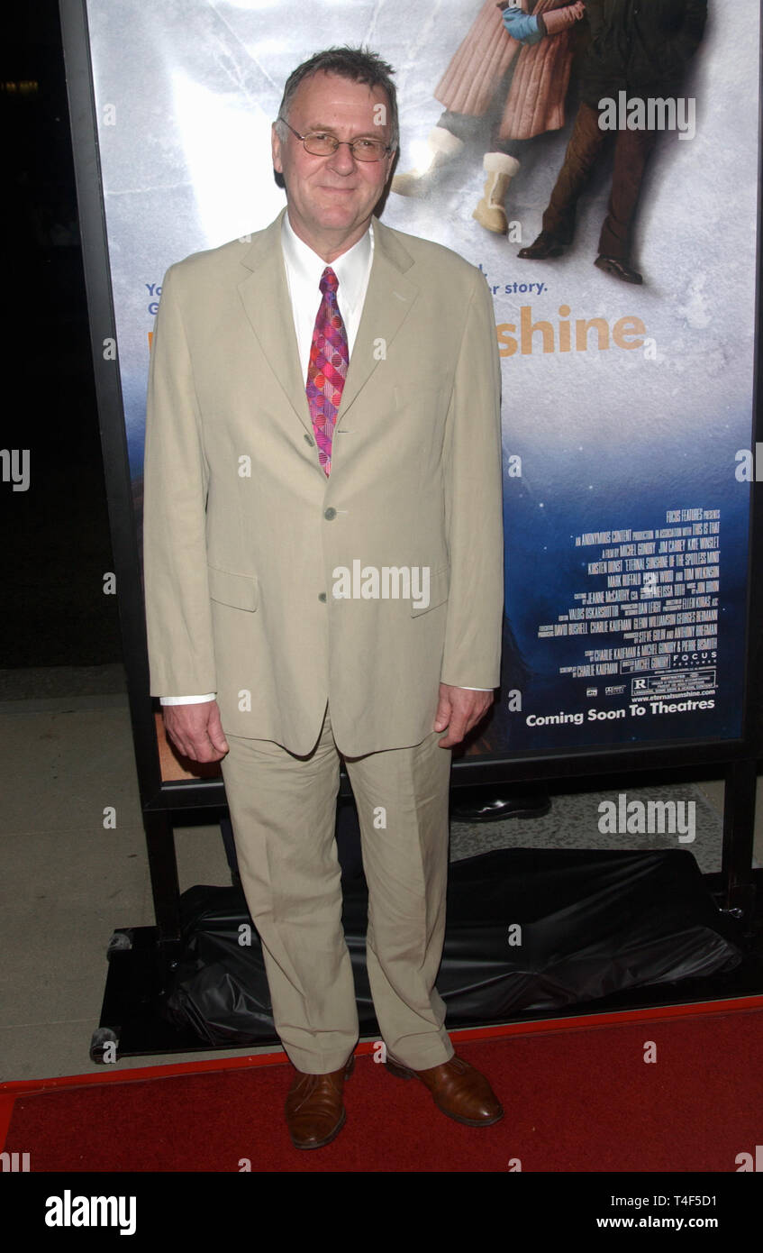 LOS ANGELES, CA. March 09, 2004: Actor TOM WILKINSON at the world ...