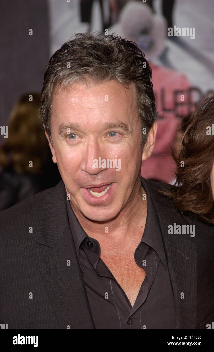 LOS ANGELES, CA. March 12, 2004: Actor TIM ALLEN at the world premiere ...