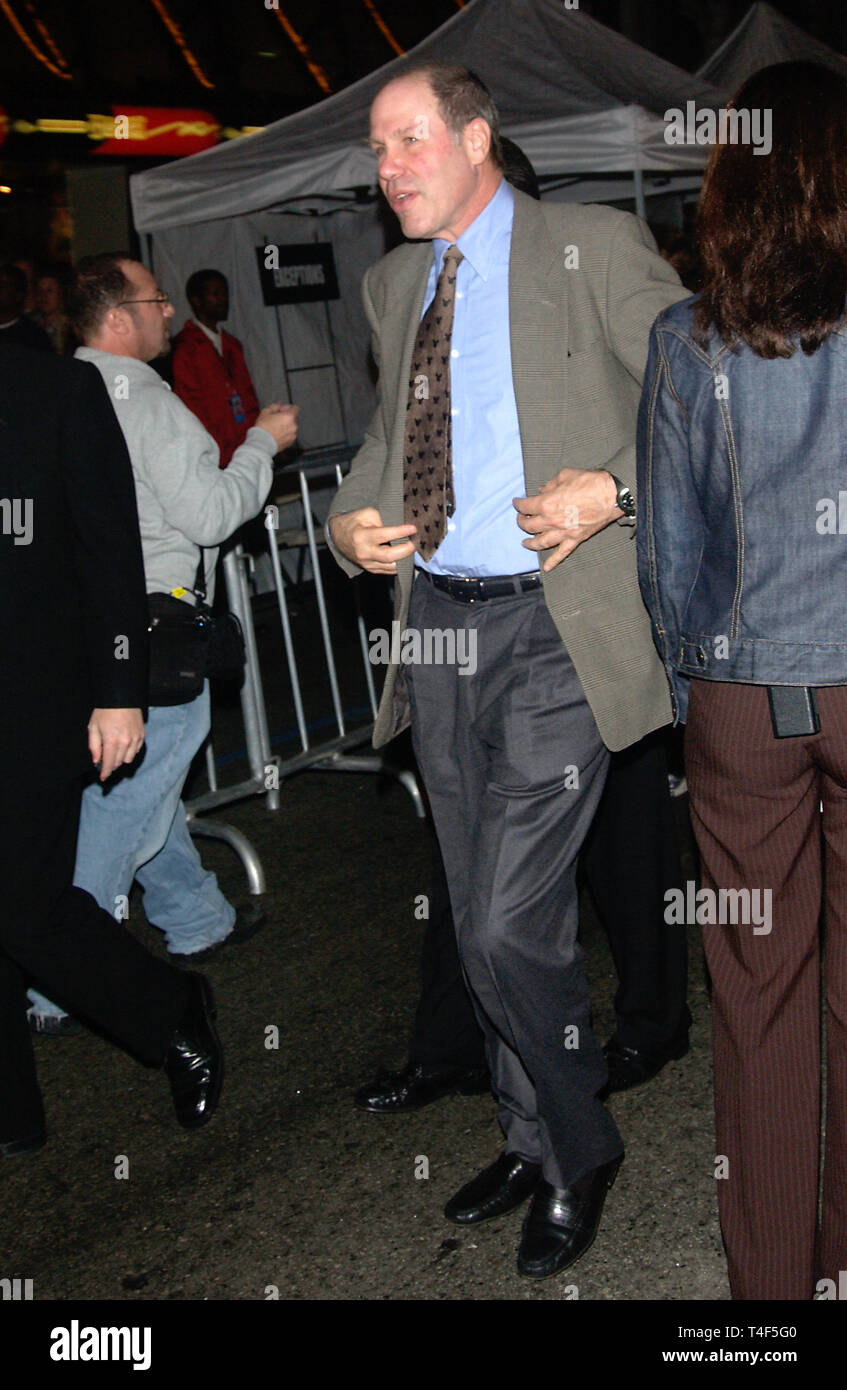 LOS ANGELES, CA. March 12, 2004: Disney CEO MICHAEL EISNER at the world ...