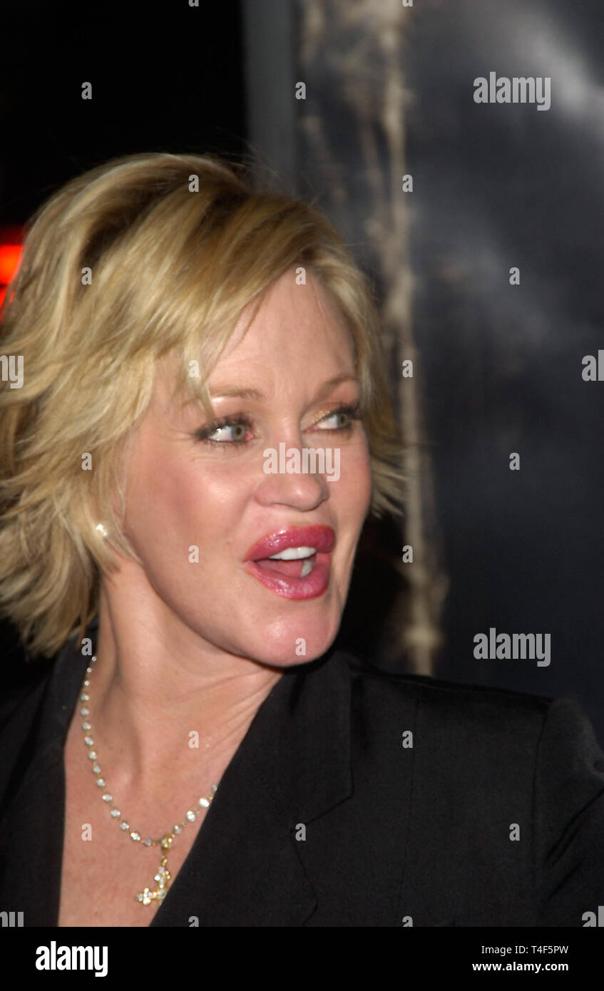LOS ANGELES, CA. March 16, 2004: Actress MELANIE GRIFFITH at the world ...