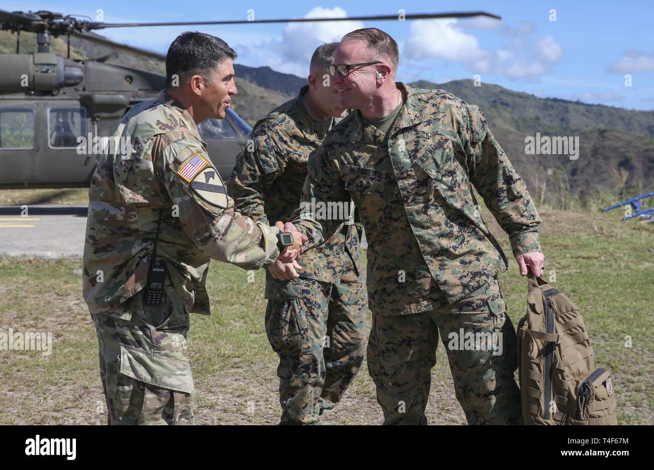 U.S. Army Col. Leo Wyszynski, commander of the 1st Stryker Brigade ...