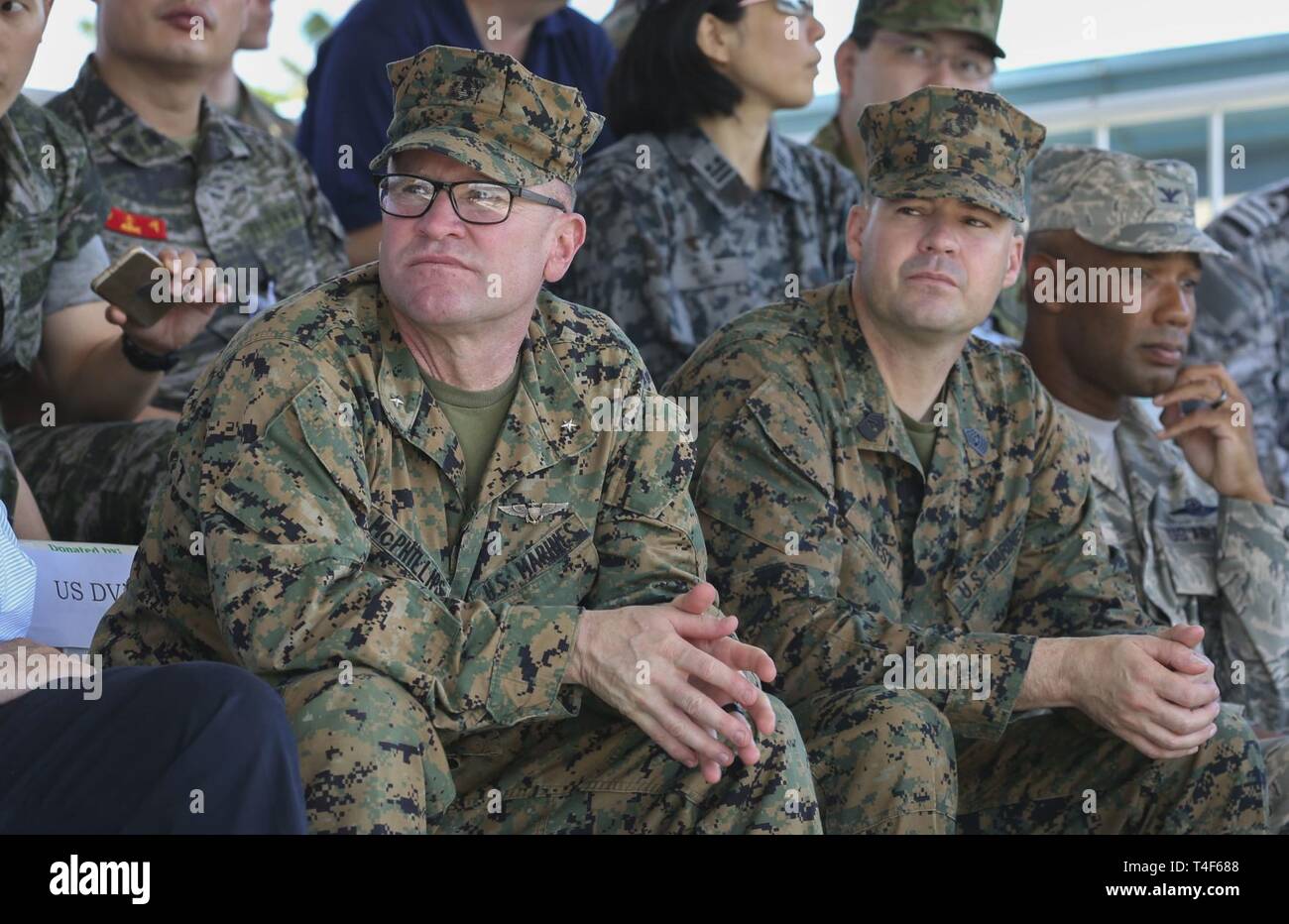 U.S. Marine Brig. Gen. Christopher A. McPhillips, commanding general ...