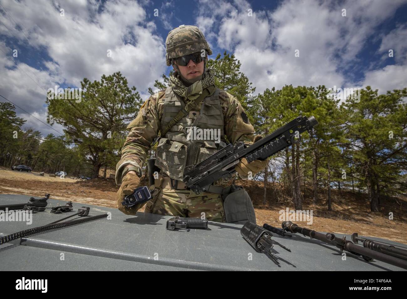 U.S. Army Spc. Daniel P. McAuley, Delta Company, 1st-150th Assault ...