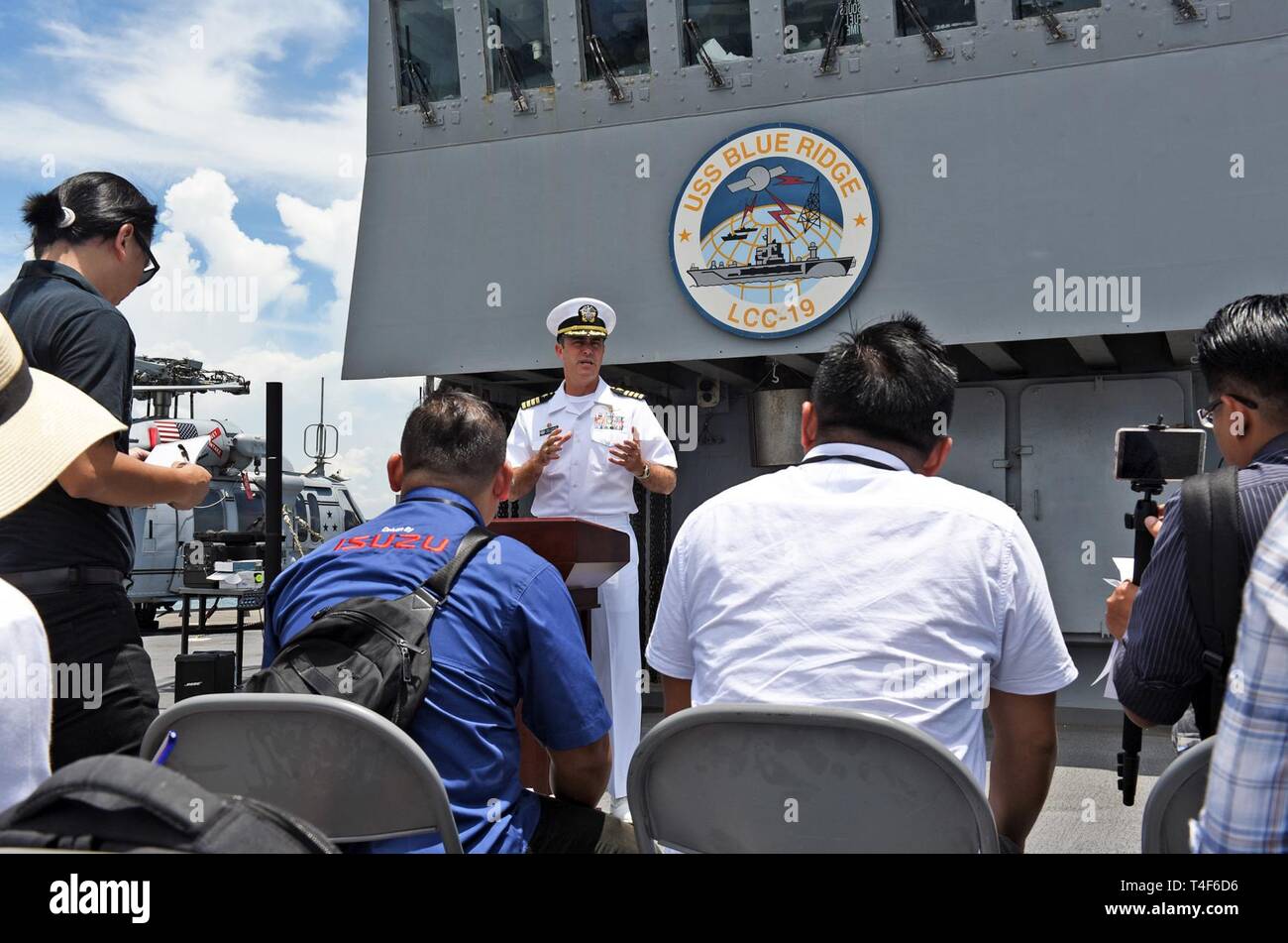 KOTA KINABALU, Malaysia (April 11, 2019) – Capt. Eric J. Anduze ...