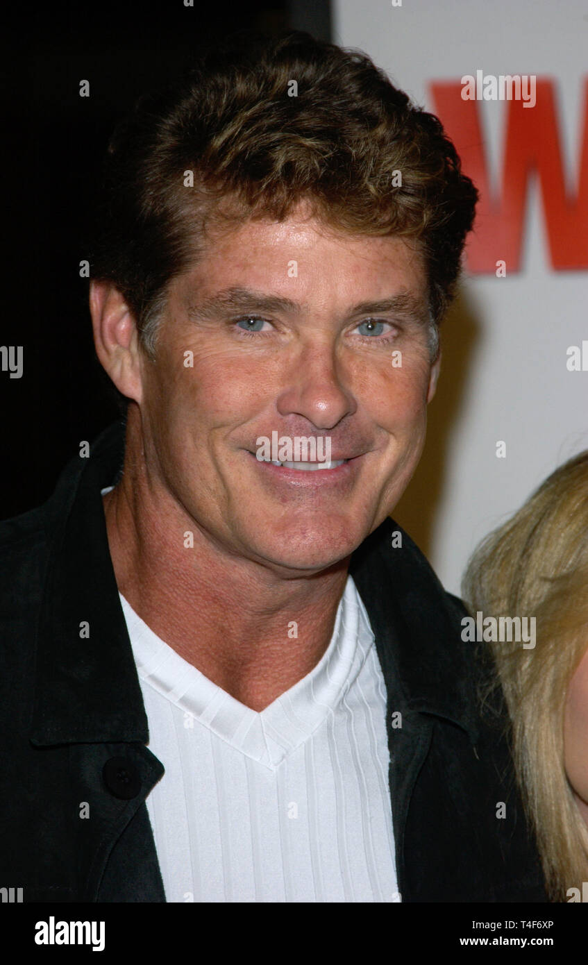 Actor david hasselhoff hi-res stock photography and images - Alamy