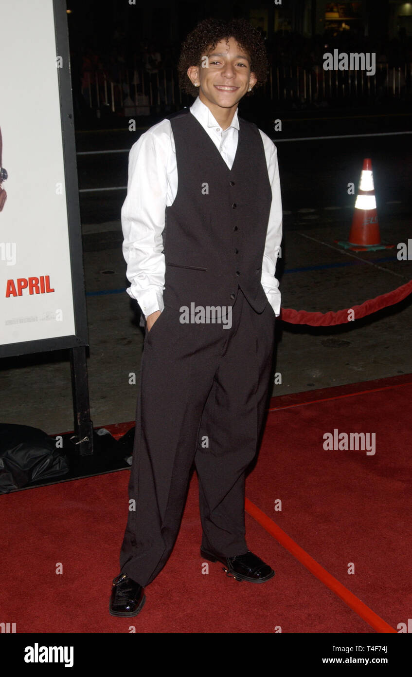 LOS ANGELES, CA. March 29, 2004: Actor KHLEO THOMAS at the world ...