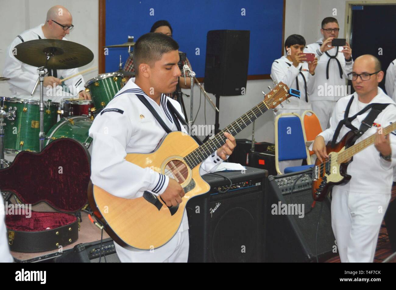 U.S. 7th Fleet Band performs at Faculty of Humanities, Arts and ...