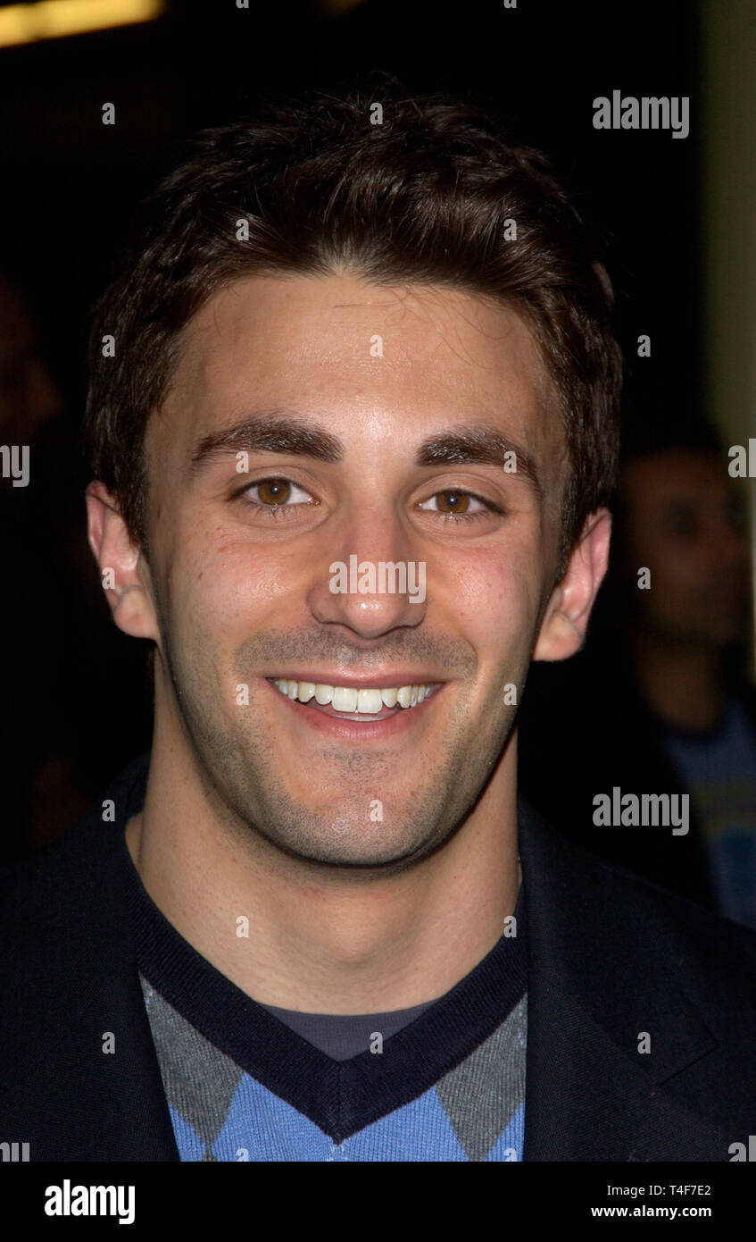 LOS ANGELES, CA. April 06, 2004: Actor JASON CERBONE at the world ...