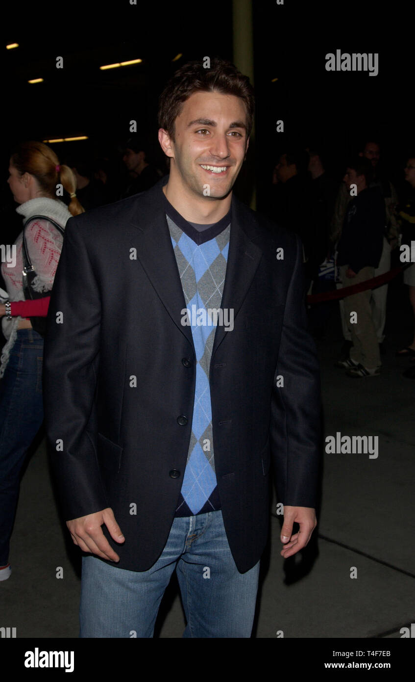 LOS ANGELES, CA. April 06, 2004: Actor JASON CERBONE at the world ...