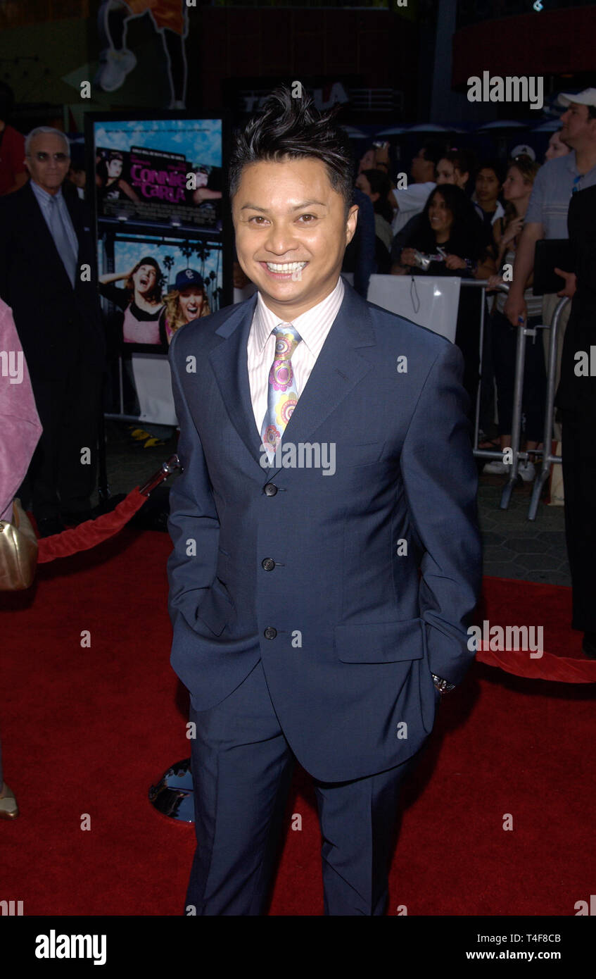 LOS ANGELES, CA. April 13, 2004: Actor ALEC MAPA at the world premiere ...