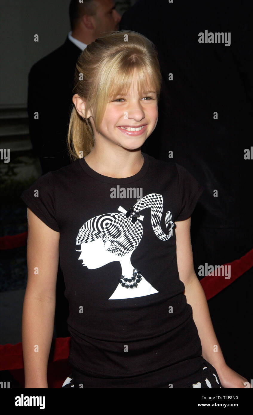 LOS ANGELES, CA. April 19, 2004: Actress JENNA BOYD at the world ...